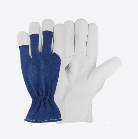 GMA 2114 Goatskin Blue Interlock Back – The Glove Masters